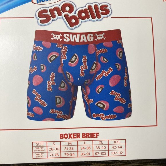 Swag | Underwear & Socks | Swag Mens Hostess Sno Balls Boxer Briefs ...